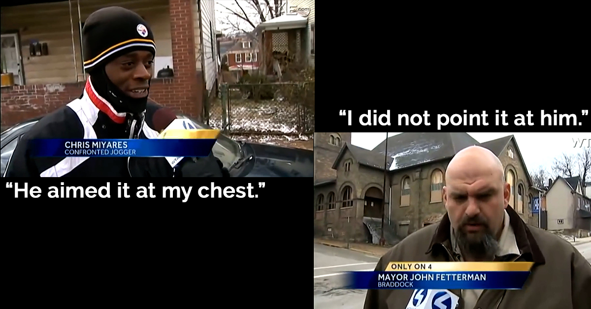 Fetterman Video Addresses His Shotgun Incident With Unarmed Man - This ...